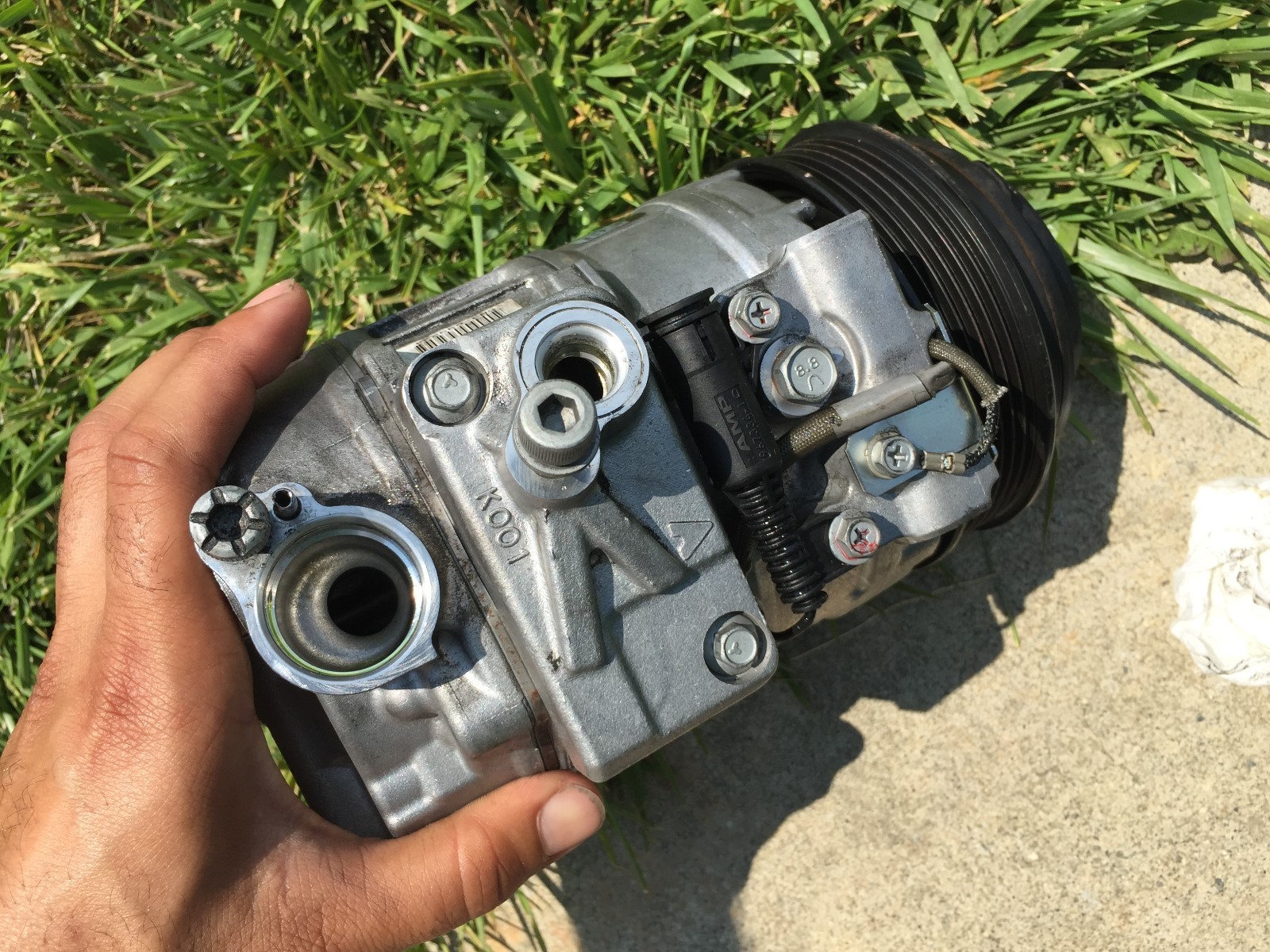 Mercedes-Benz W210 AC Compressor W202 W208 CLK430 CLK320 E320 E430 E55 ...