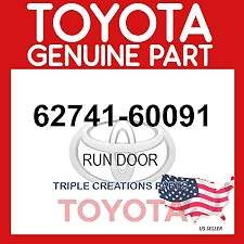 Toyota OEM Genuine Weather Strip, Quarter Window, RH 62741-60091 | eBay