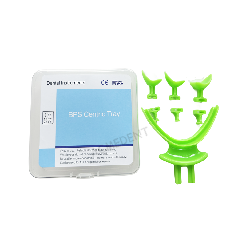 1 Set Dental BPS Centric Impression Tray Occlusal Record Articulator ...