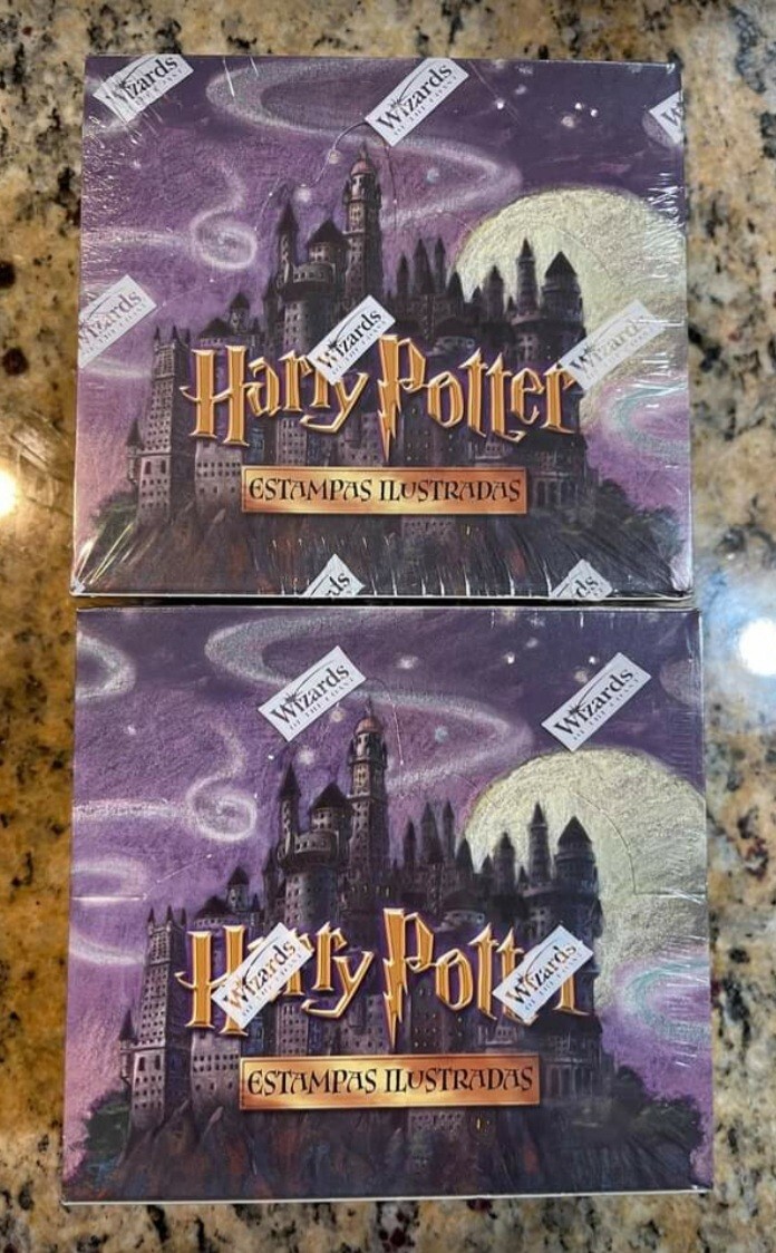 Rare WOTC Harry Potter Tcg Base Set Booster Box Factory Sealed Pt ...