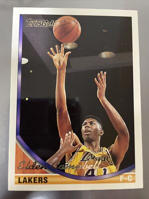 1993-94 Topps Basketball Gold #146 Elden Campbell | eBay