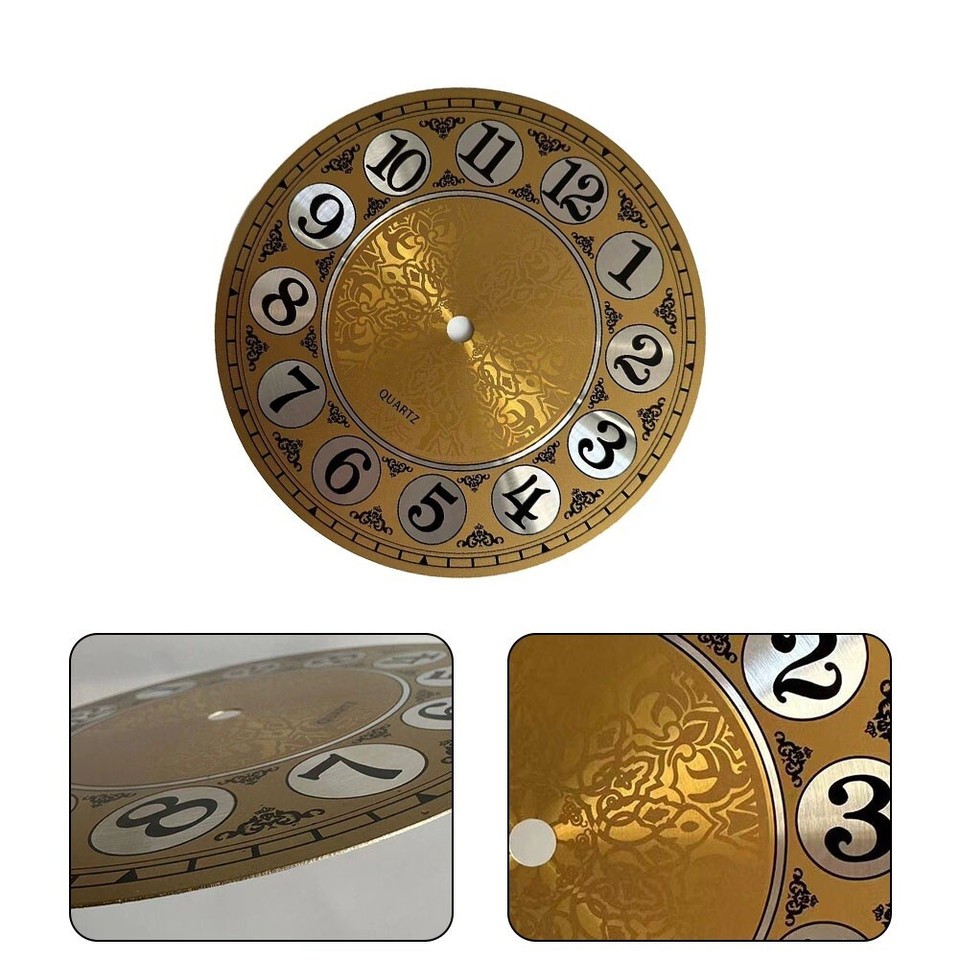 7-In Diameters 180mm,Vintage Aluminium Metal Wall Clock Dial Face ...