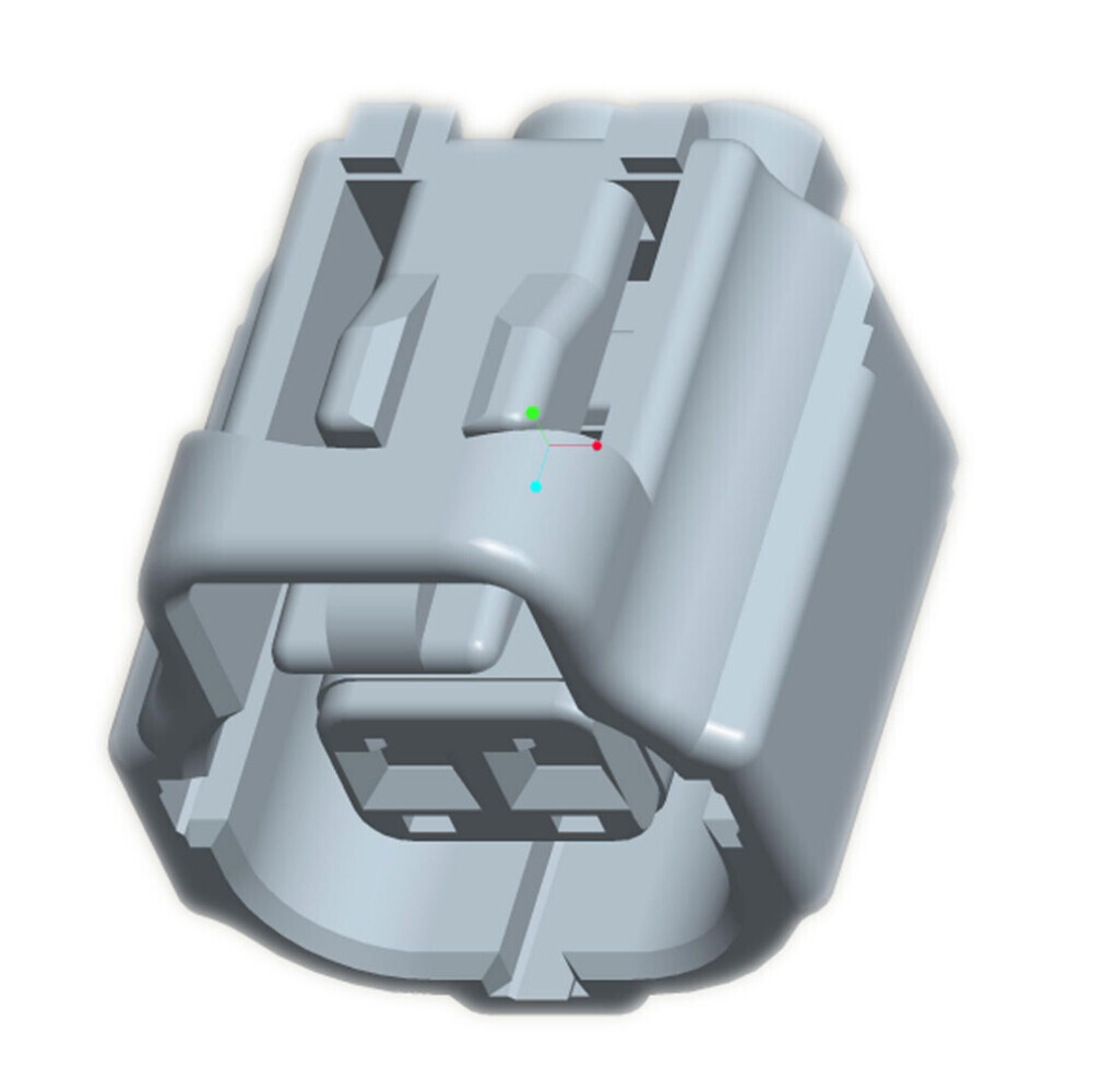 184000-3 2 POS. Plug Assy, KEY A, NAT Housing for female terminals | eBay