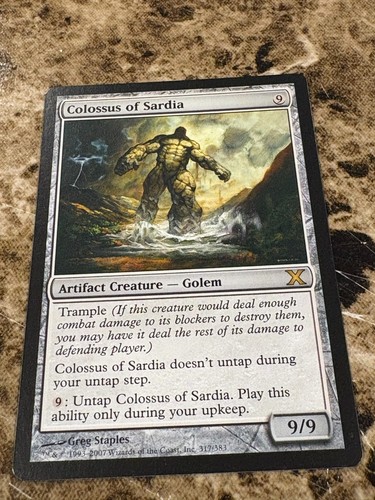COLOSSUS OF SARDIA Magic the Gathering MTG 10th Edition | eBay