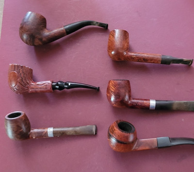 Vintage Tobacco Smoking Pipe Lot (6), GRABOW, WHITEHALL, BEN WADE, | eBay