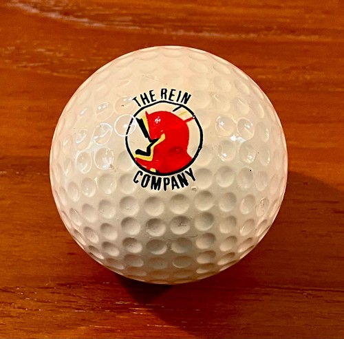 Vintage The Rein Company Advertising Logo Golf Ball | eBay