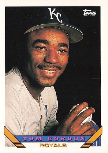 1993 Topps #611 Tom Gordon Kansas City Royals | eBay