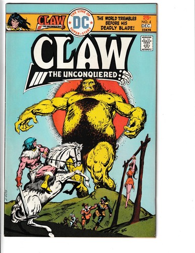 Claw the Unconquered (DC Comics, 1975) 1-12 - Pick Your Book Complete ...