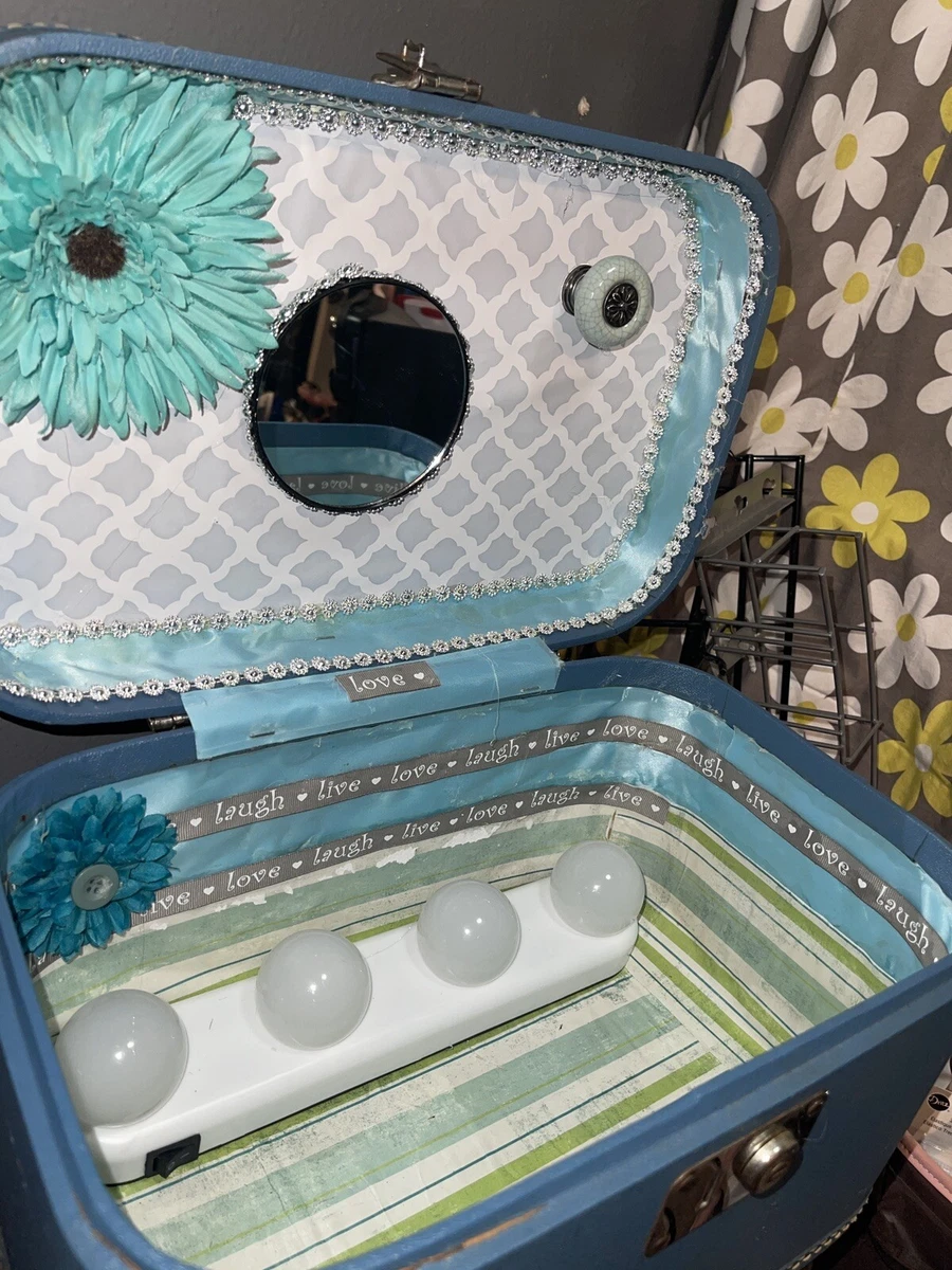 Vintage Makeup Train Case