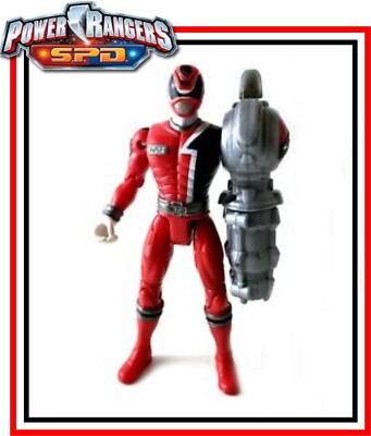 Power Rangers S.P.D. _ Jack Landers / Red (Cyber Arm) Ranger | eBay