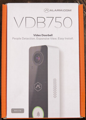 Alarm.com VDB750 Video Doorbell White ADC-VDB750 | eBay