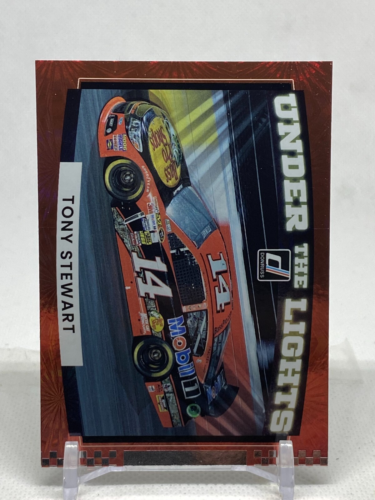 2022 Donruss Racing Tony Stewart Under the Lights Checkers Parallel # ...