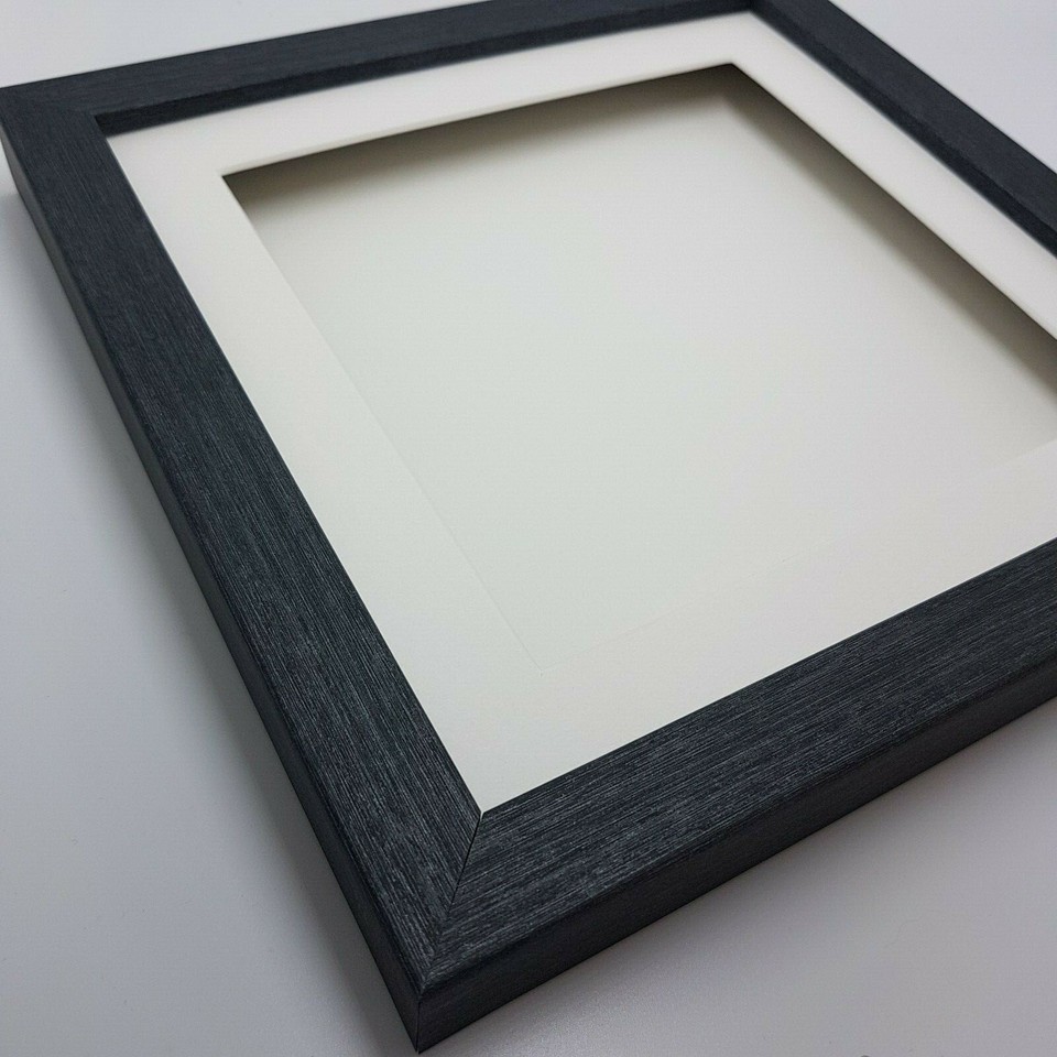 3D Deep Box Frame SQUARE Picture Photo Craft Art Music Medal Hobby CD ...