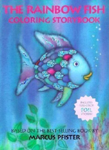 The Rainbow Fish Coloring Storybook by Marcus Pfister (2001, Trade ...