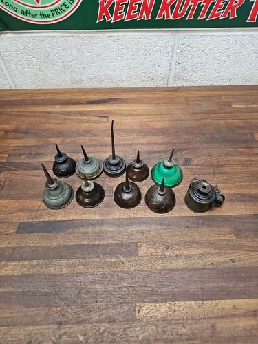 K453- Lot of Antique Small Oilers Oil Cans | eBay