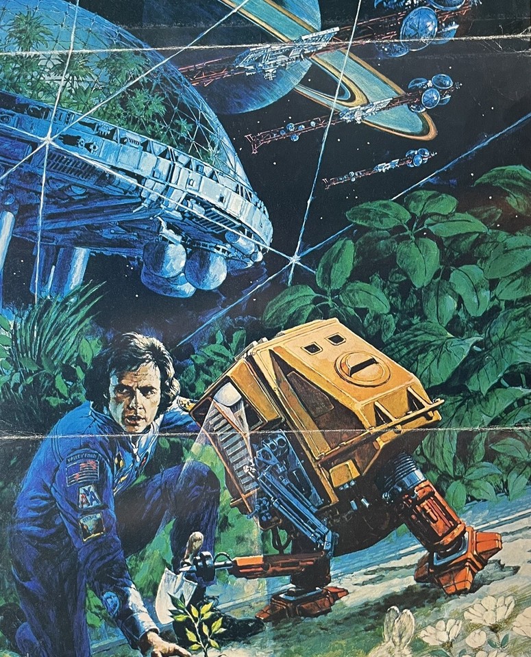 Silent Running Movie Insert SCI-FI Bruce Dern DOUGLAS TRUMBULL Cliff ...