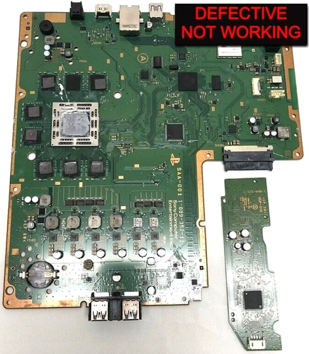 PARTS ONLY OEM Sony Playstation 4 MOTHERBOARD PCB w/ DRIVE PCB CUH ...