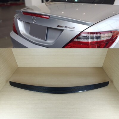 Real Carbon Mercedes Benz SLK R172 SLK200 SLK350 A Type Rear Trunk ...