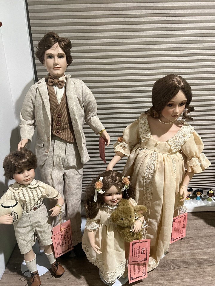 Porcelain Dolls Family Of Four (Super Rare)lowest Price | eBay