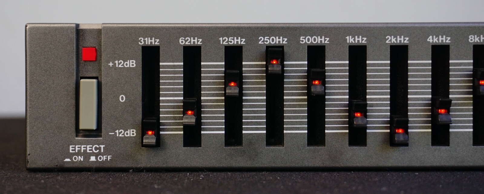 Boss RGE-10 Graphic Equaliser - 80's Vintage Half Micro Rack Signal ...