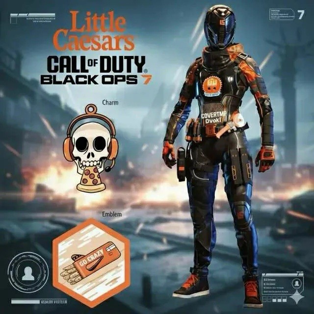 COD BLACK OPS 7 LITTLE CAESARS CODE BO7 PROMOTION WORKS WORLDWIDE 🌍 ...