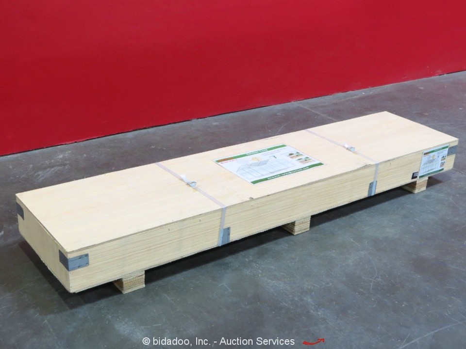 AllMetal K2010 20' x 10' Chicken Coop Farm Barn Wire Pen Galvanized ...