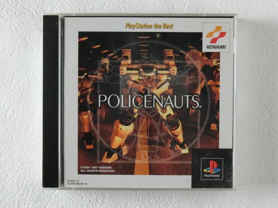 POLICENAUTS (PlayStation the Best) PS1 KONAMI Sony Playstation From ...