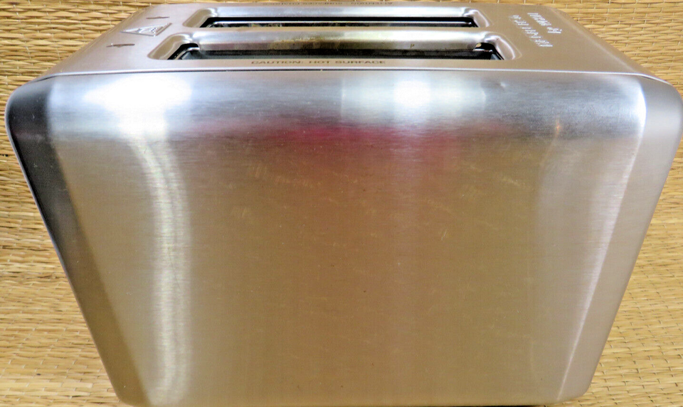 MEGA CASA by WHALL Brushed Stainless Steel Toaster KST022GU | eBay
