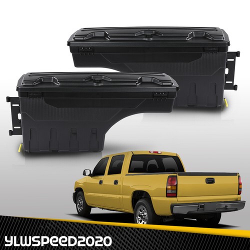 Truck Bed Storage Box Fit For 99-07 Chevy Silverado & GMC Sierra 1500 ...