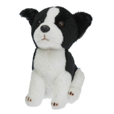 Cuddlimals Border Collie Tilly the Dog Seated Plush Soft Toy 15cm ...