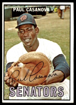 1967 Topps Paul Casanova RC Washington Senators #115 * | eBay