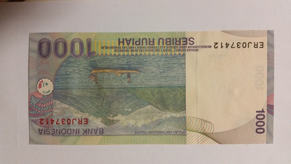 1000 Indonesian Rupiah Paper Money. Gambar Kapitan Pattimura. 2009 ...