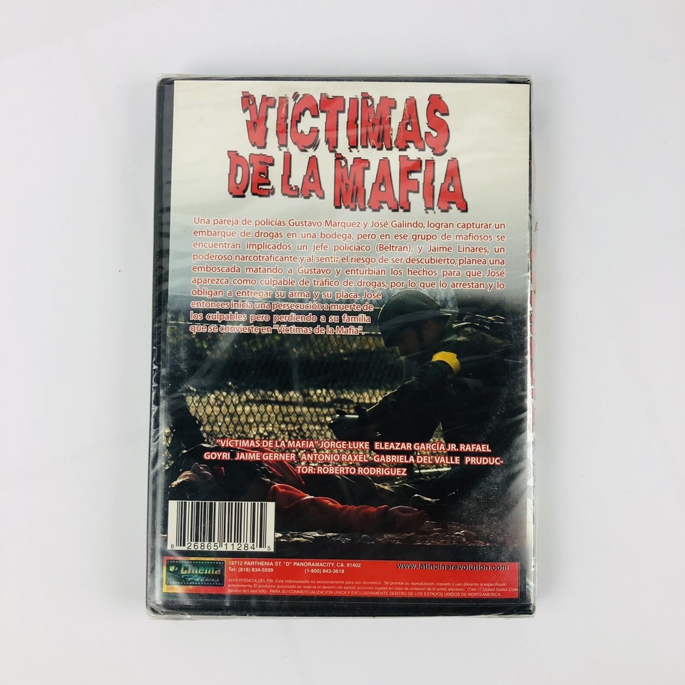 DVD VICTIMAS DE LA MAFIA ELEAZAR GARCIA CHELELO JR JORGE LUKE RAFAEL ...