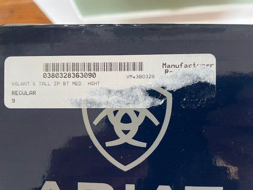 Ariat® Ladies' Volant™ S Tall Boots - Size 9 - regular calf | eBay