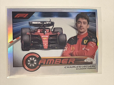 2023 TOPPS CHROME FORMULA 1 CAMBER CHARLES LECLERC #CAM-CLI | eBay