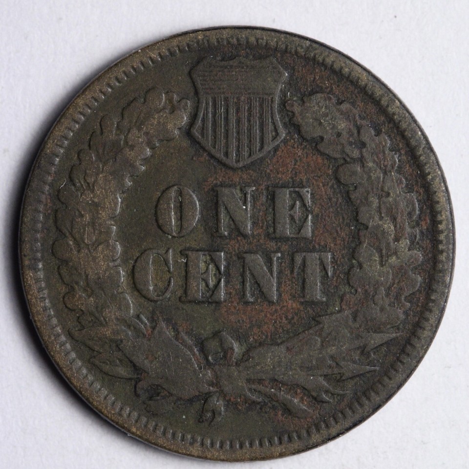 1871 Indian Head Cent Penny FINE E134 WILA | eBay