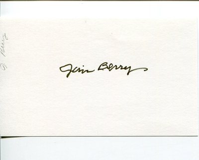 Jim Berry Berry's World Cartoonist Artist Signed Autograph | eBay
