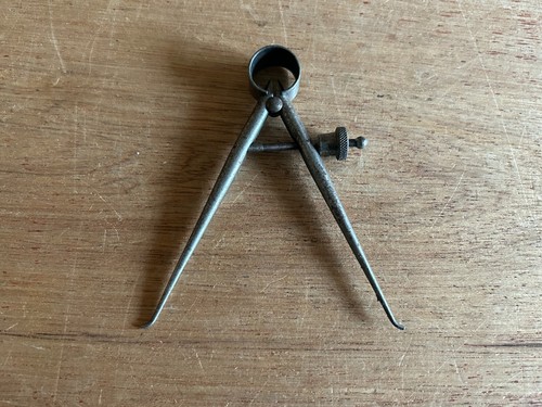 3-5/8" Lufkin Inside Spring Caliper Round Leg USA Vintage Machinist ...