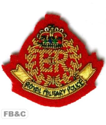 British Royal Provost Corps RMP Officers Bullion Badge | eBay