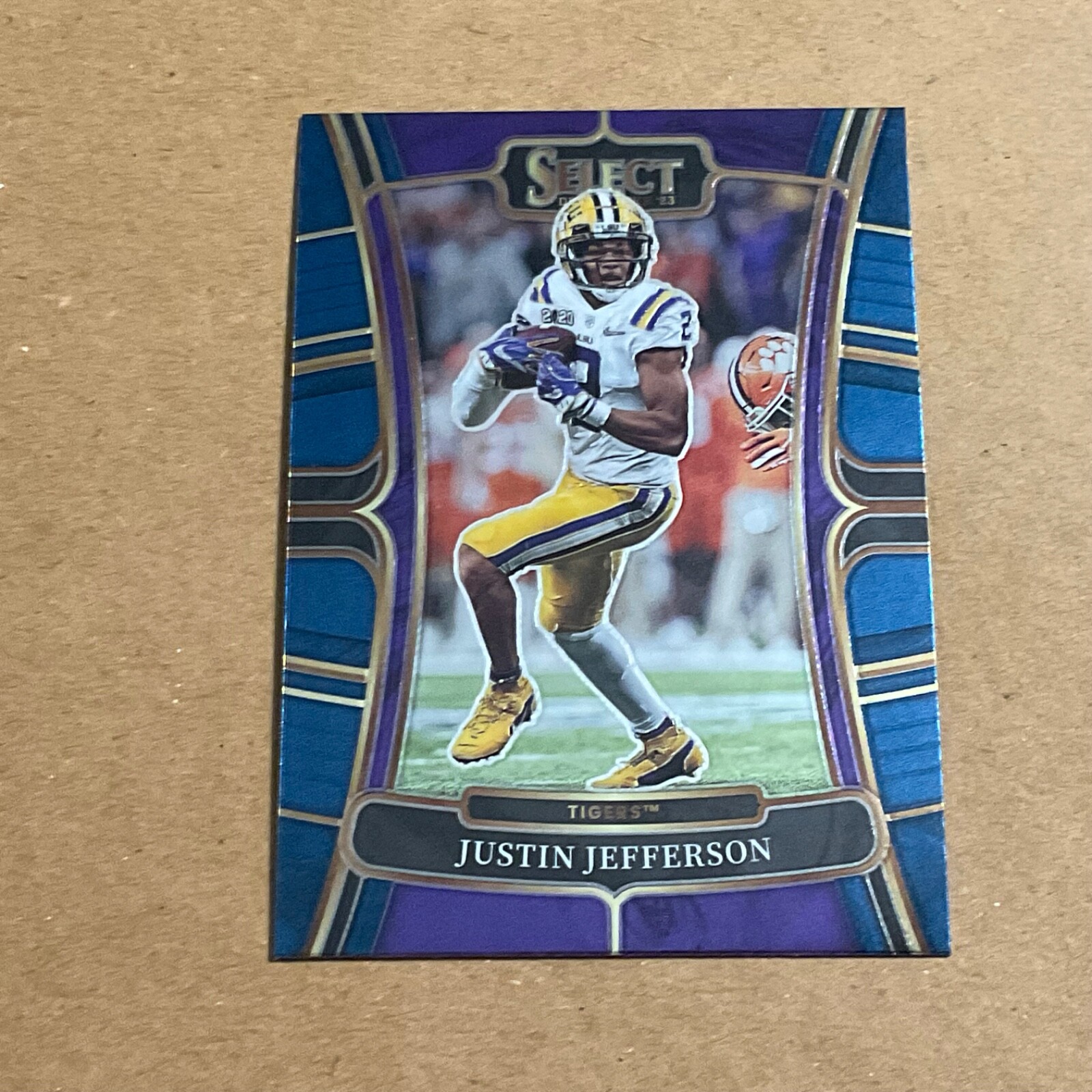 2023 Panini Select Draft Picks 52 Justin Jefferson LSU Football Card | eBay