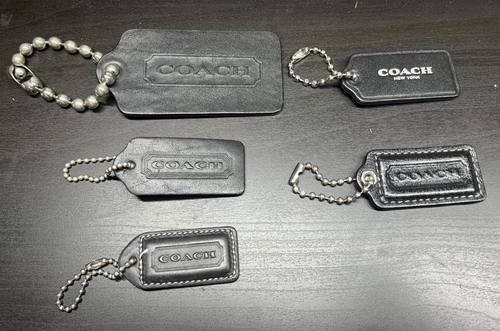 Coach Hang Tags Lot of 5 (Black) | eBay