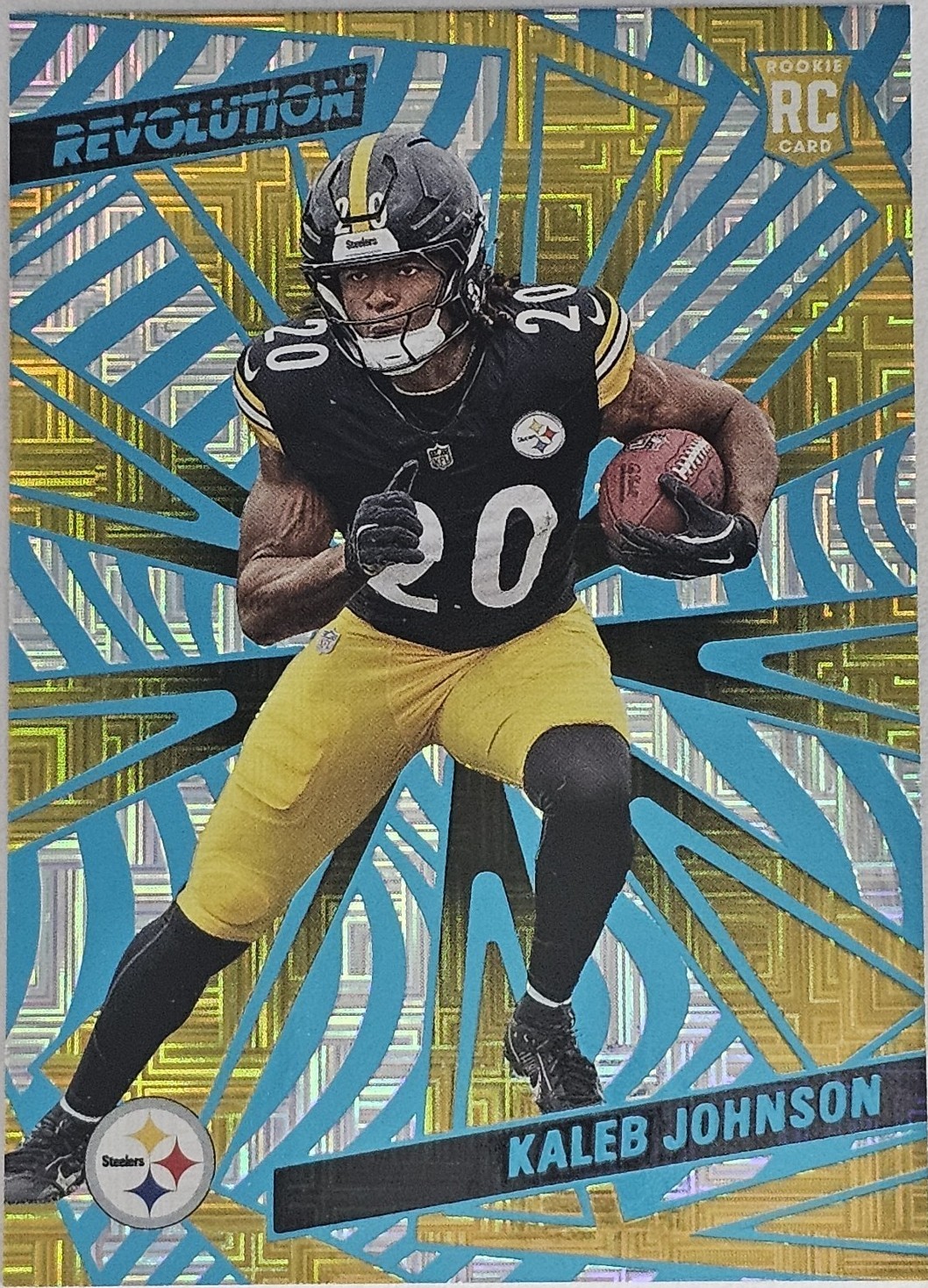 2025 Panini Revolution - Rookies Kaleb Johnson #223 Teal Levels /499 ...