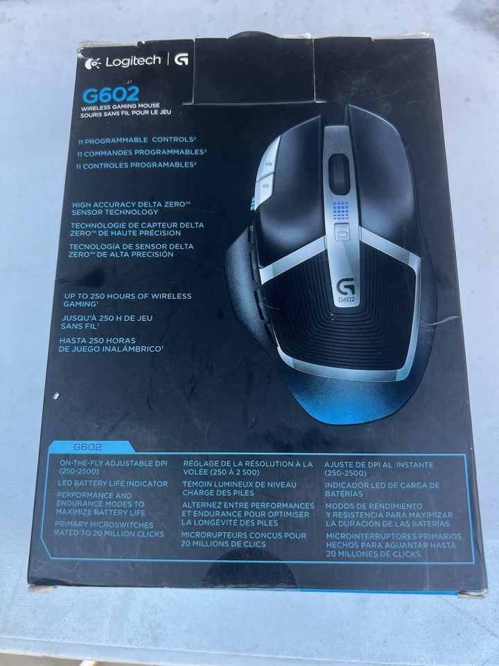 Logitech G602 Wireless Gaming Mouse (910-003820), *READ | eBay