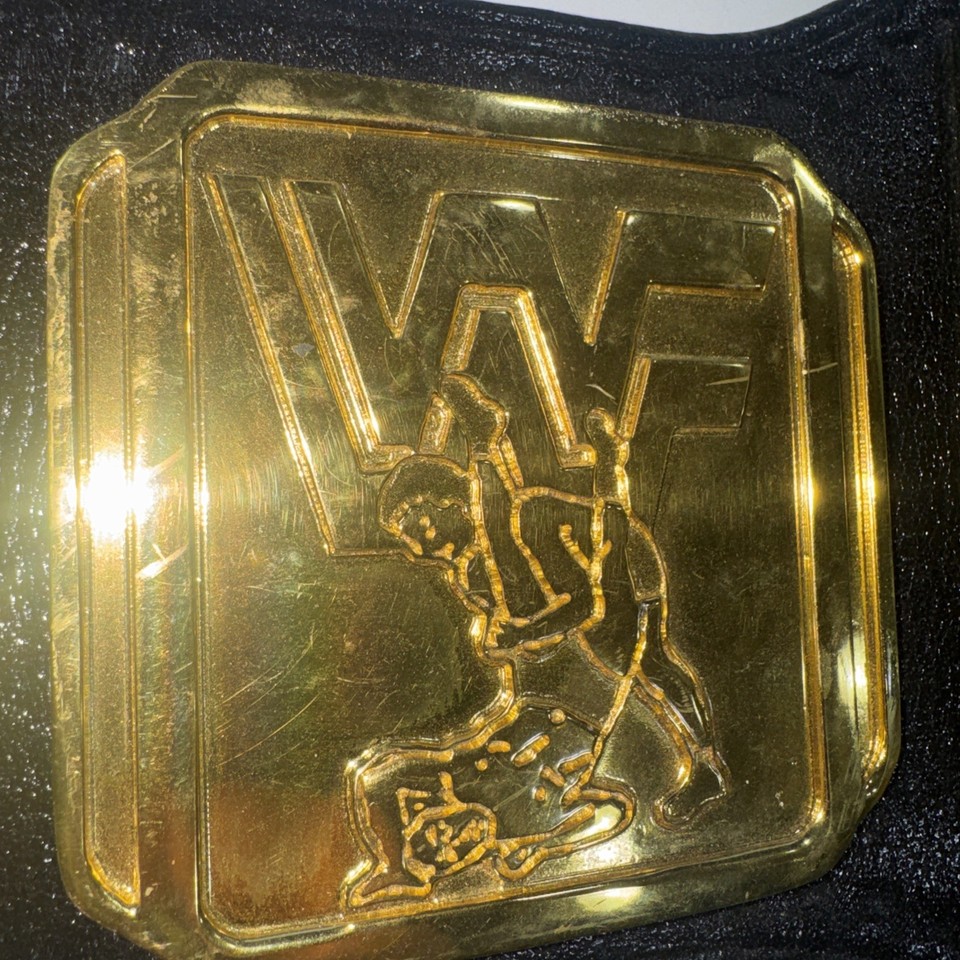 WWF Intercontinental Championship Classic Logo 4MM Zinc | eBay