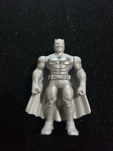 Batman Gray Silver Armor DC Comic Mighty Minis Action Figure N | eBay