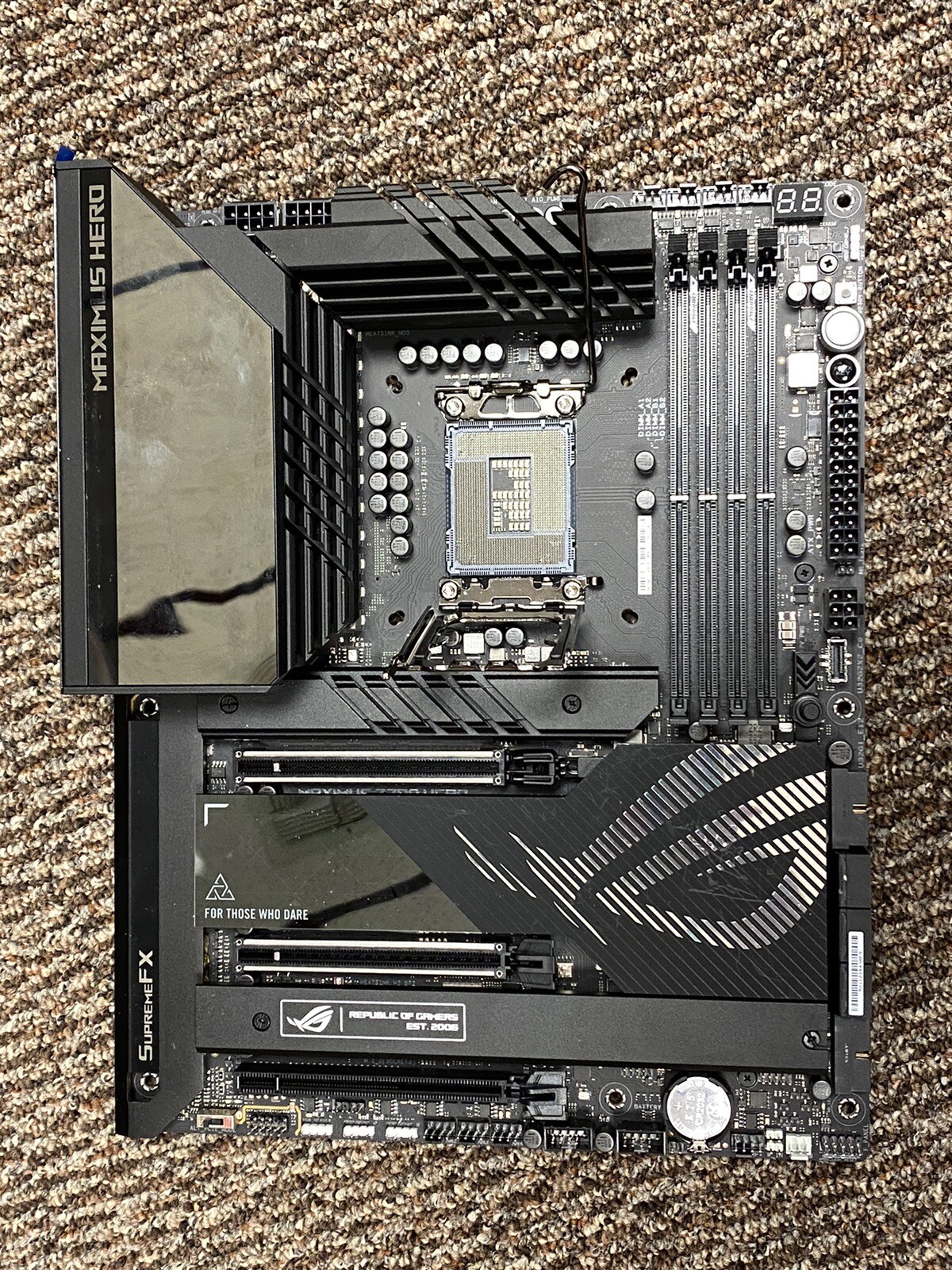 Bent Pins Asus ROG MAXIMUS Z790 HERO Intel Z790 LGA 1700 ATX | eBay