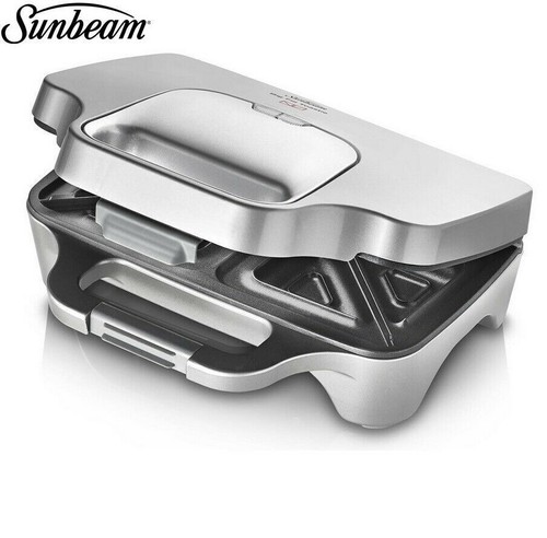 Sunbeam Sandwich Press Toastie Jaffle Maker Bread Grill DEEP DISH Non ...