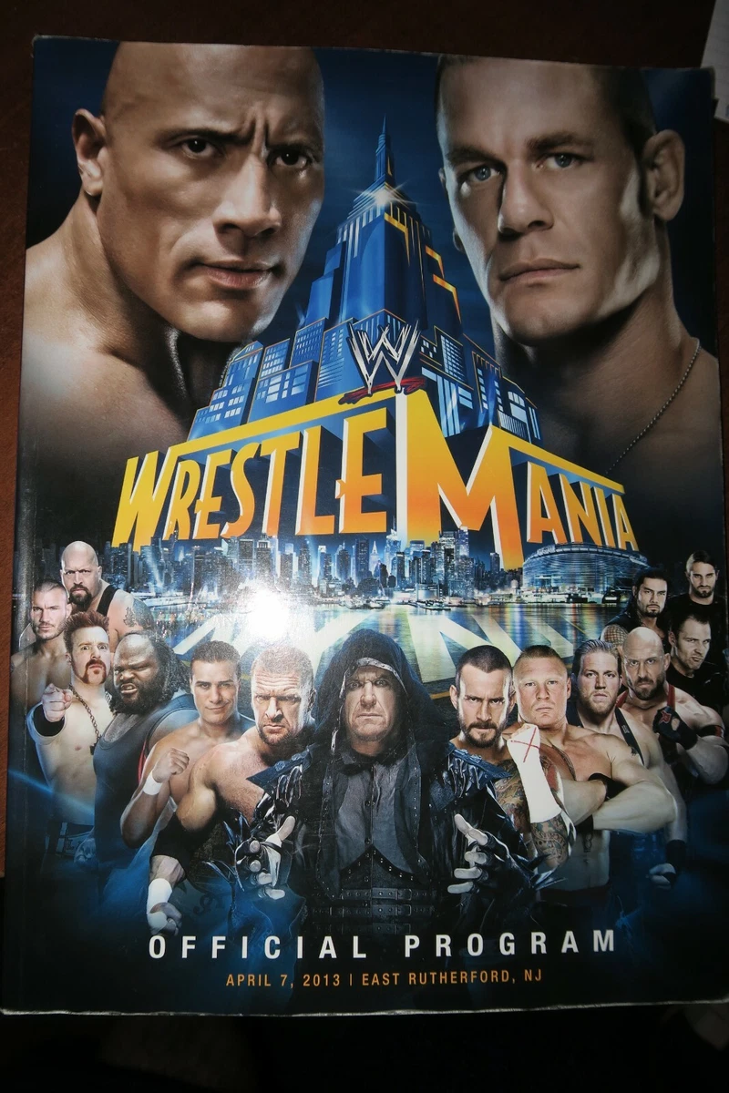Wwe Wrestlemania 29 Poster
