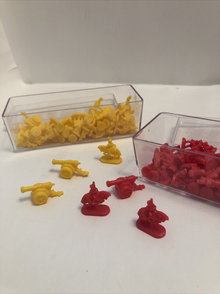 Risk 1993 Replacement Board Game Pieces Red & Yellow sets Armies A23 | eBay
