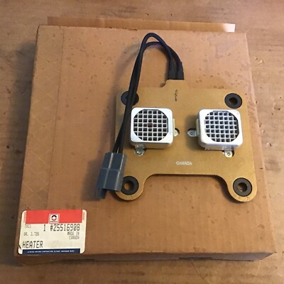 1984-85 GM Cars W/3.0L 6Cyl. Carburetor Heater insulator NOS | eBay